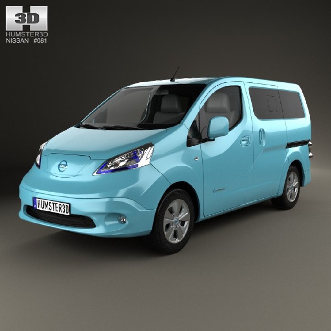 Nissan E-nv200 Nv200 3d Max