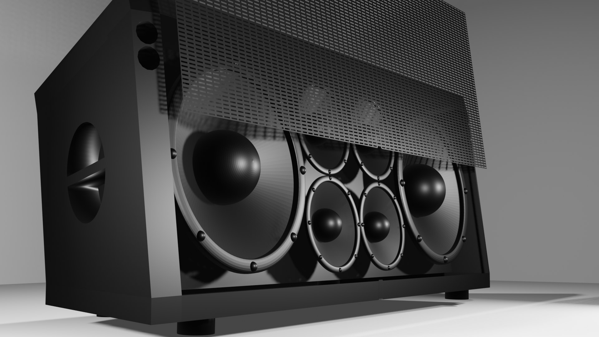 3D SUBWOOFER SPEAKER 3D MODEL 3D Model Model - TurboSquid 1833625