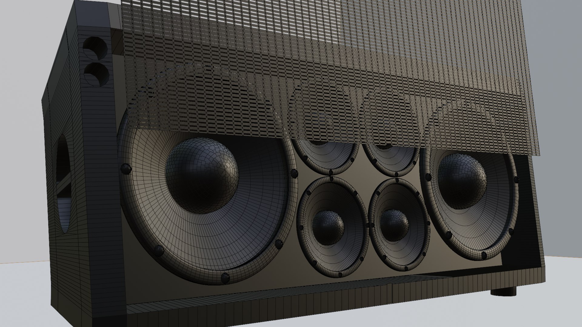 3D SUBWOOFER SPEAKER 3D MODEL 3D Model Model - TurboSquid 1833625