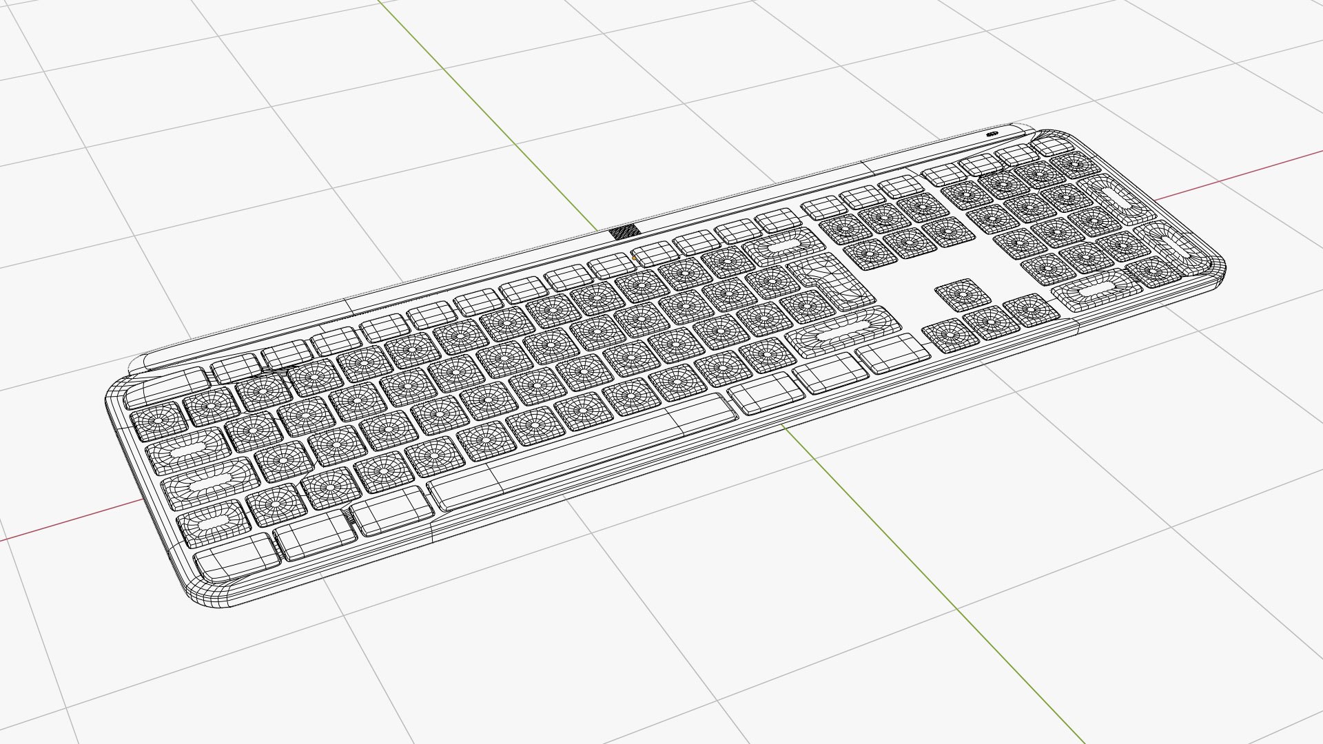 Logitech MX Keys 3D - TurboSquid 1946921