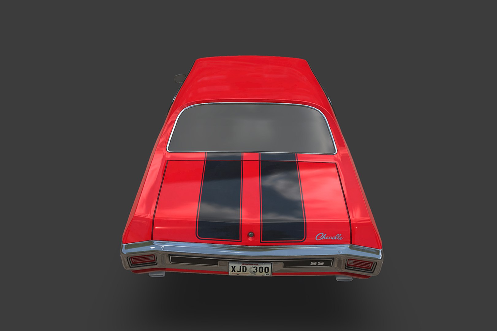 3D Model Chevrolet Chevelle - TurboSquid 1205988