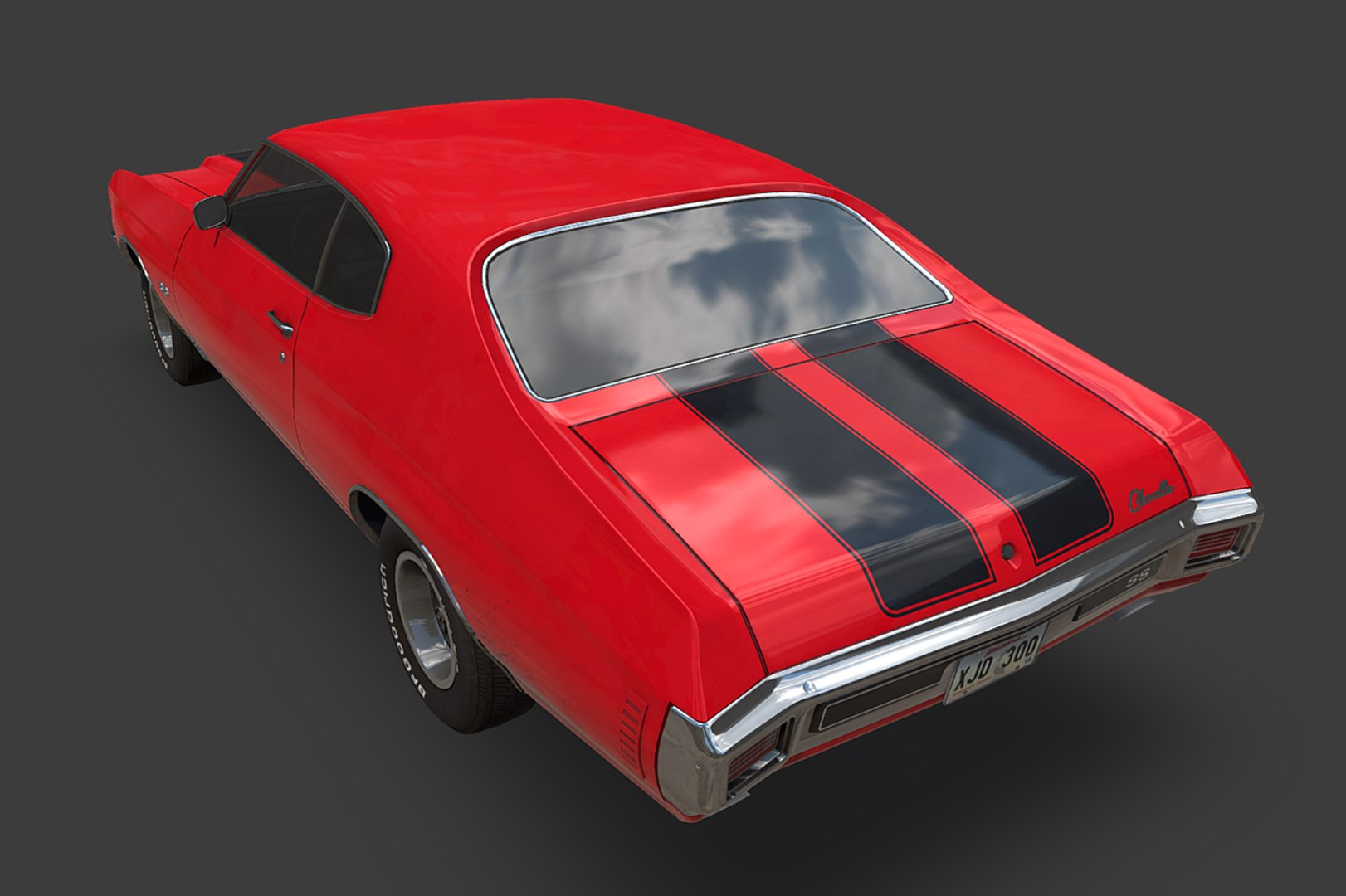 3D Model Chevrolet Chevelle - TurboSquid 1205988