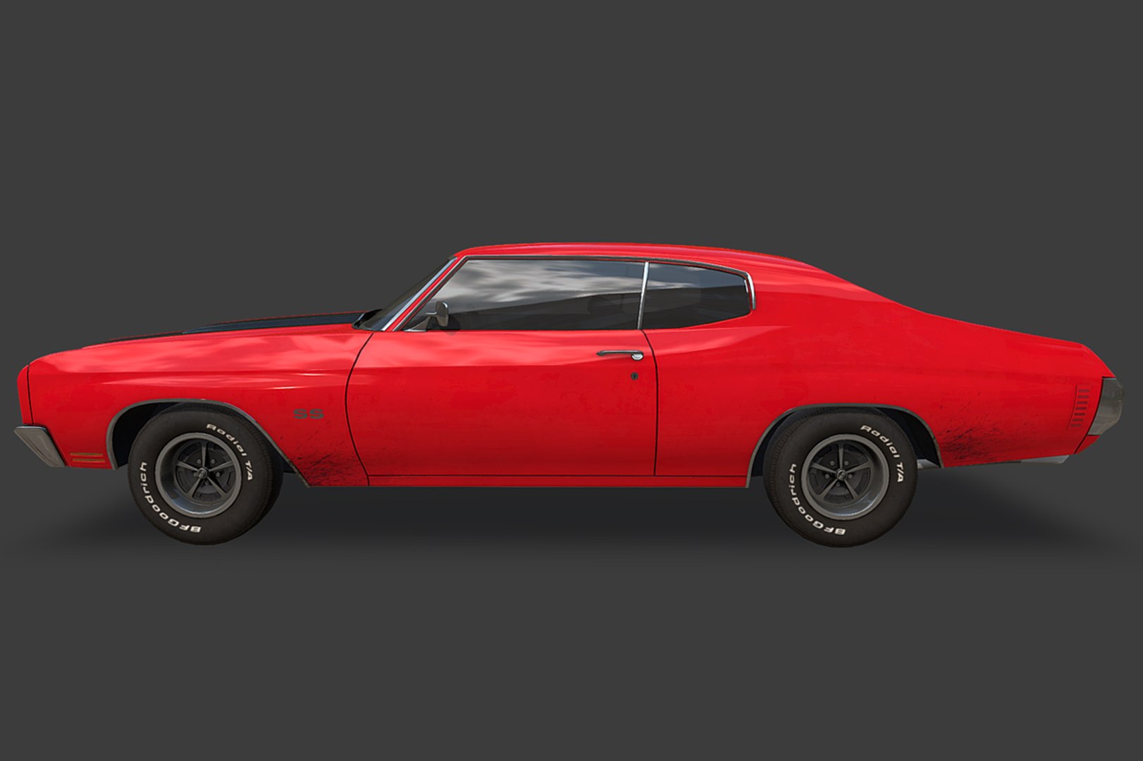 3D Model Chevrolet Chevelle - TurboSquid 1205988