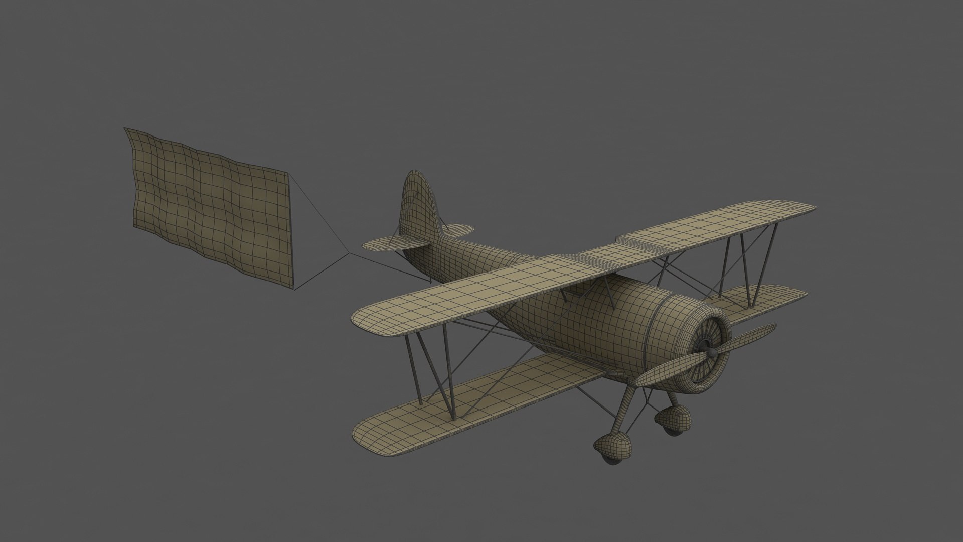 3D Biplane V3 - TurboSquid 1992988