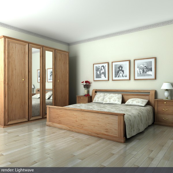 lightwave bedroom bed
