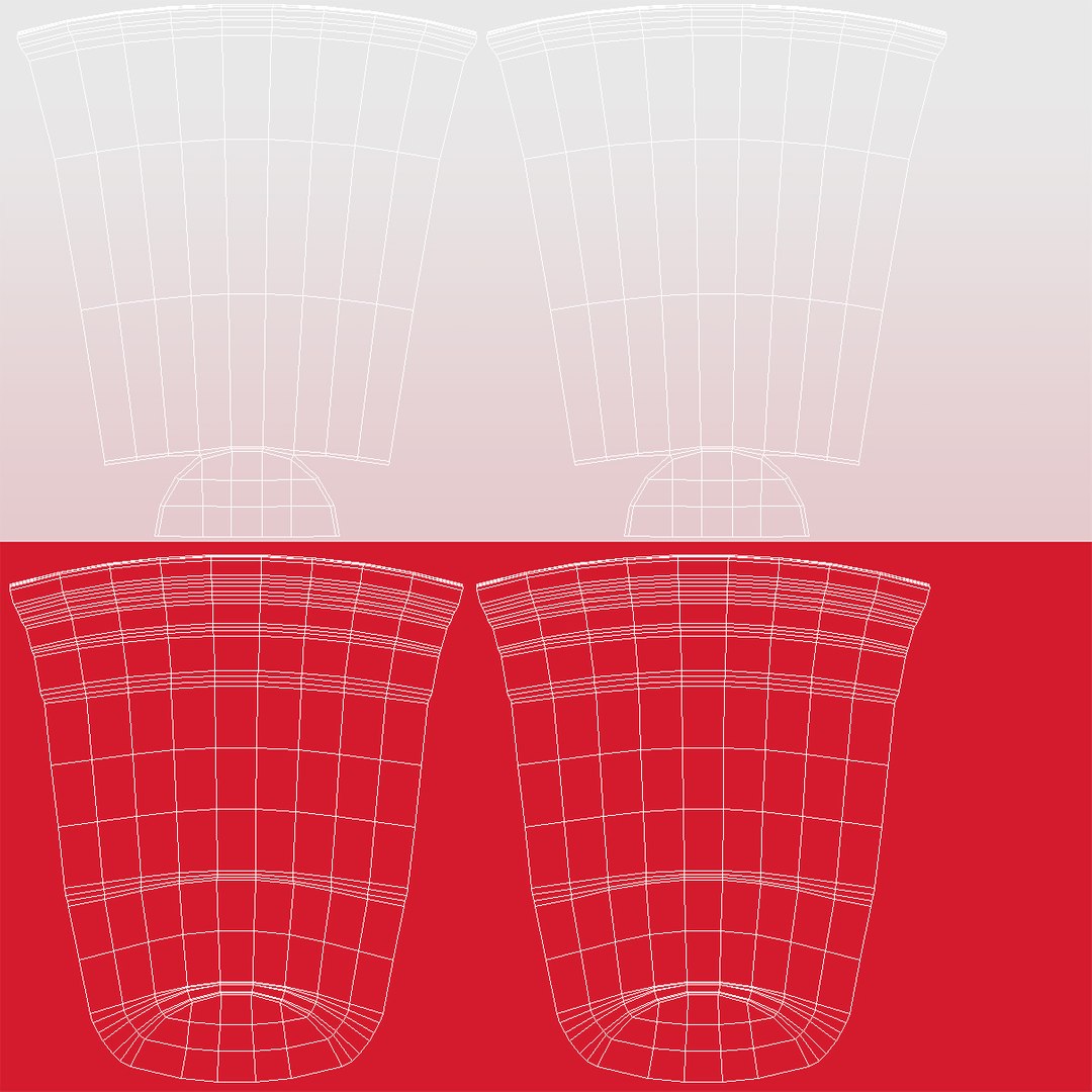 Reusable Plastic Party Cup Model - TurboSquid 1951669