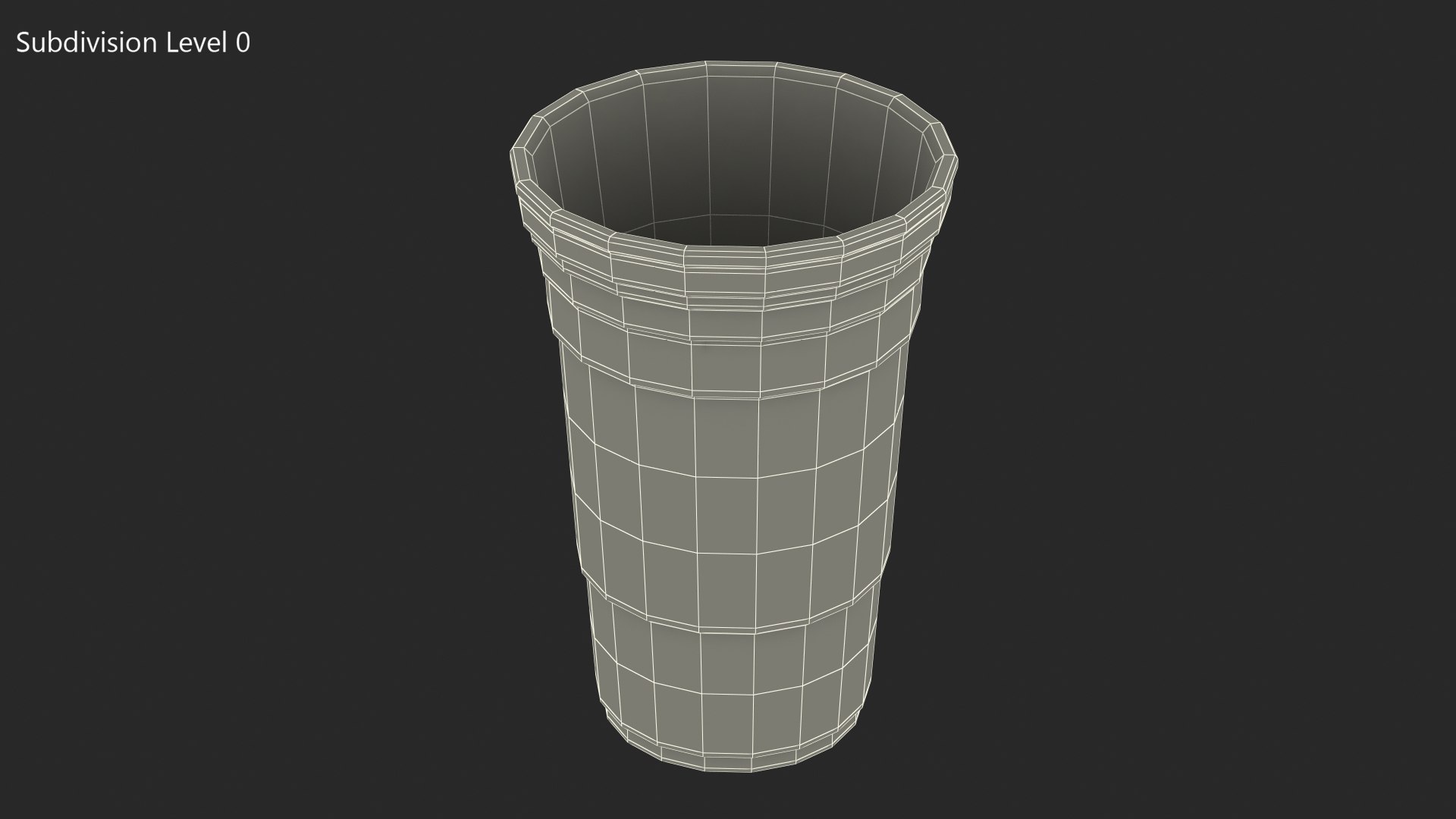 Reusable Plastic Party Cup Model - TurboSquid 1951669