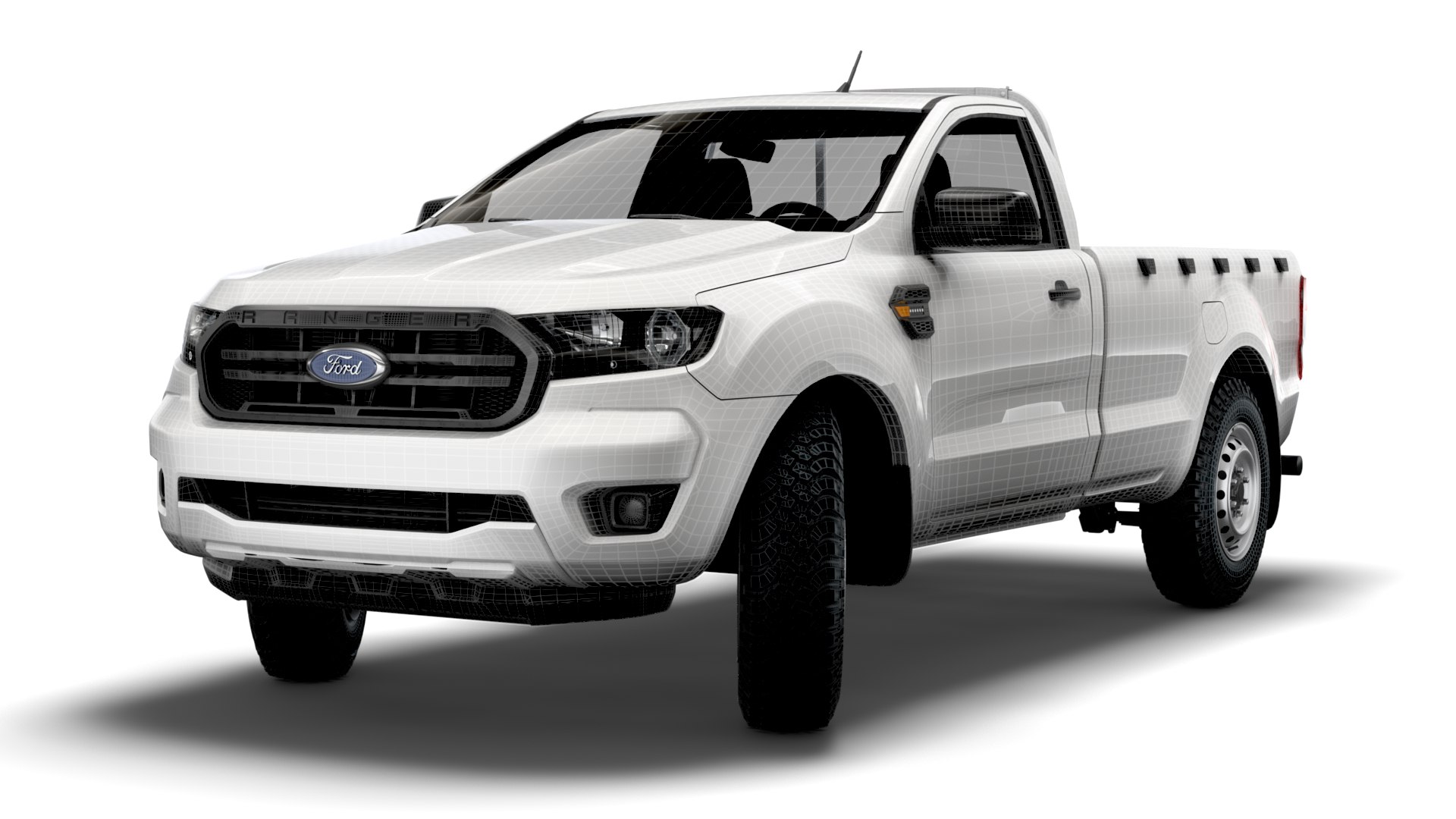 3D Ranger Regularcab Xl Model - TurboSquid 1674255