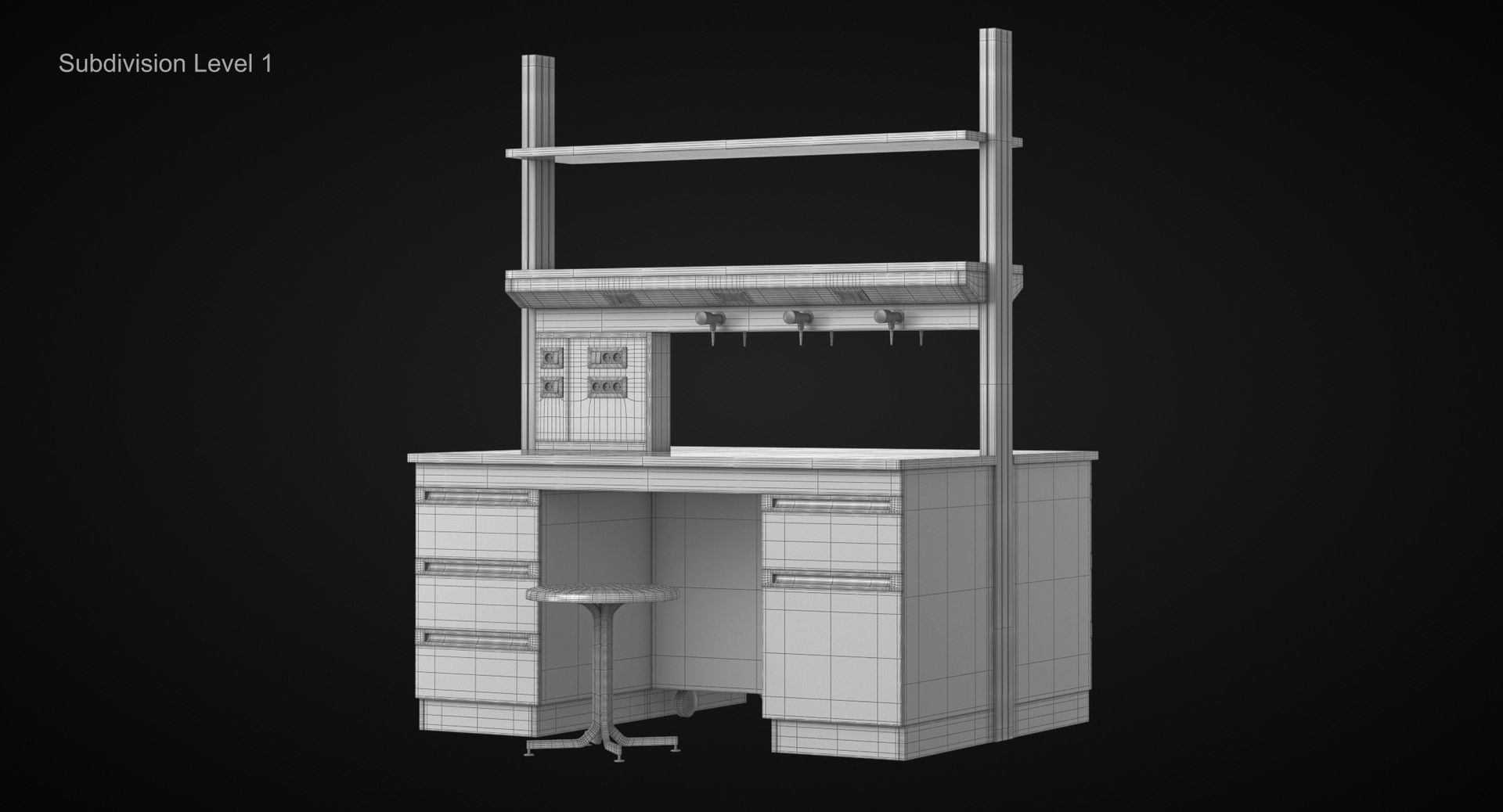 3D Model Realistic Lab Table - TurboSquid 1203204