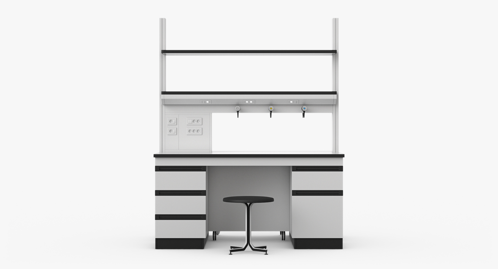 3D Model Realistic Lab Table - TurboSquid 1203204