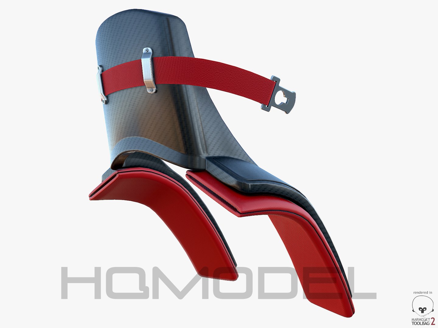 3d F1 Neck Protection Formula Model