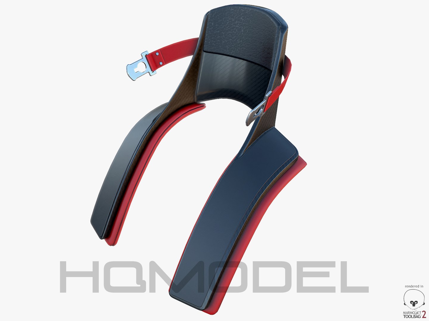 3d F1 Neck Protection Formula Model