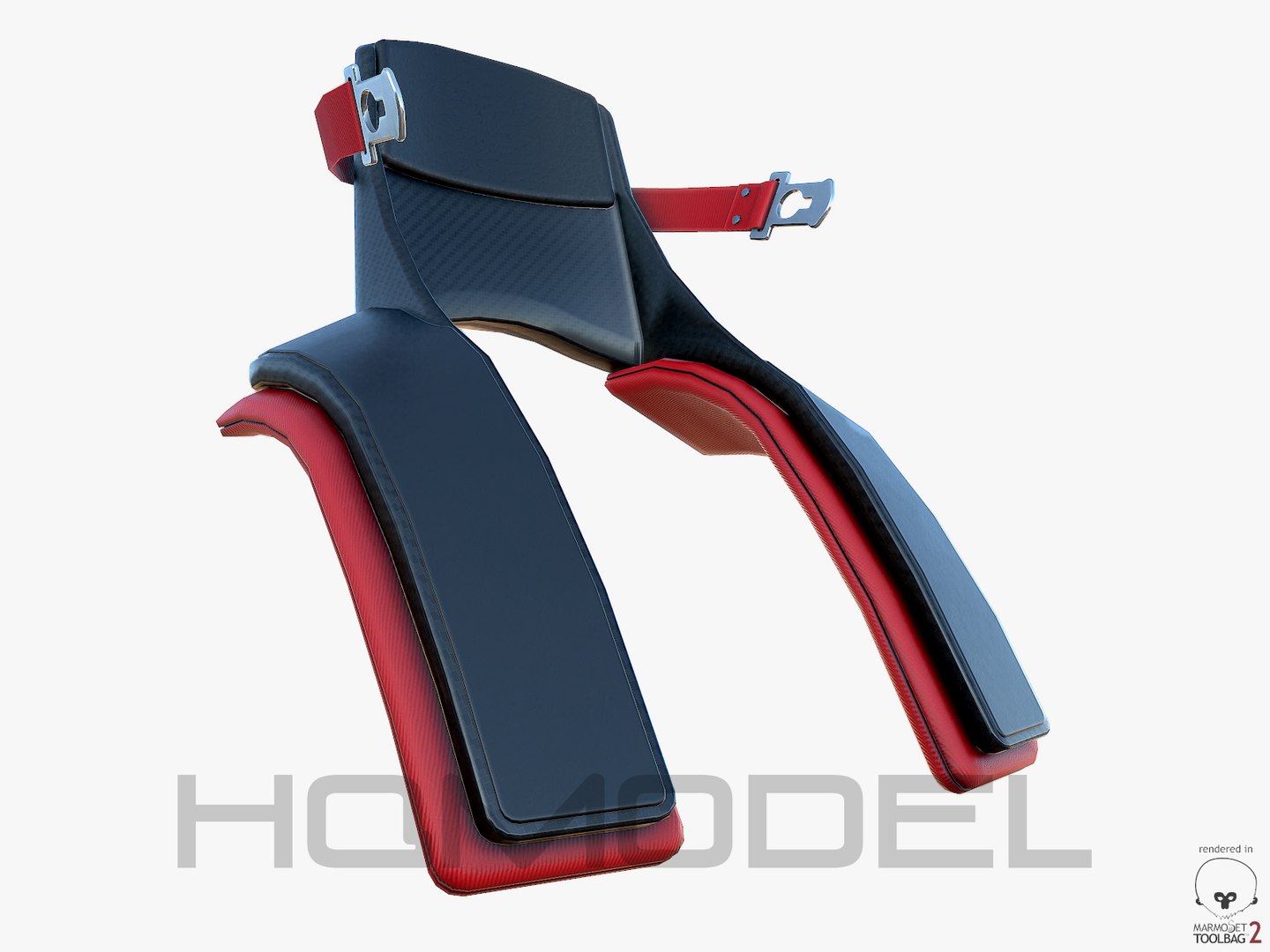 3d F1 Neck Protection Formula Model
