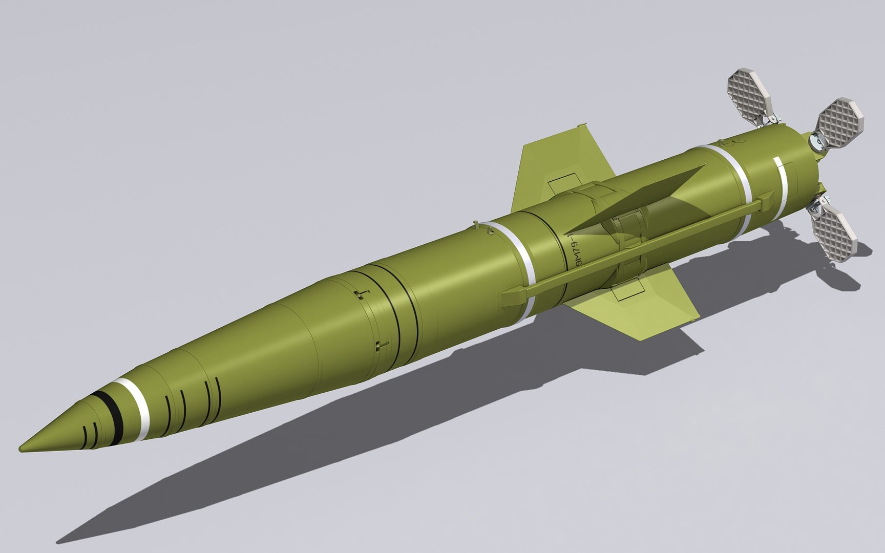 9M79 9M79-1 missiles 3D model - TurboSquid 2031880