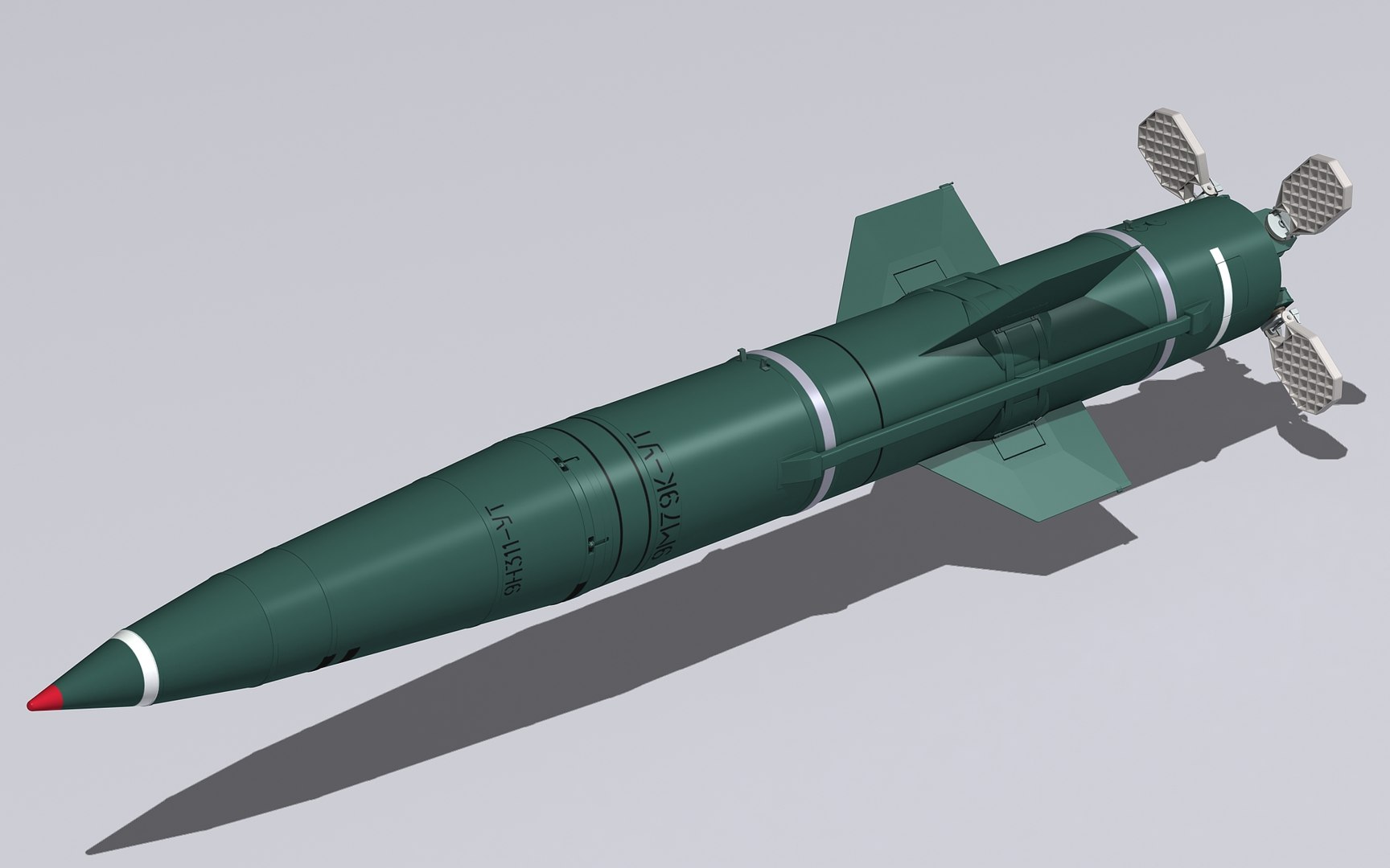9M79 9M79-1 missiles 3D model - TurboSquid 2031880