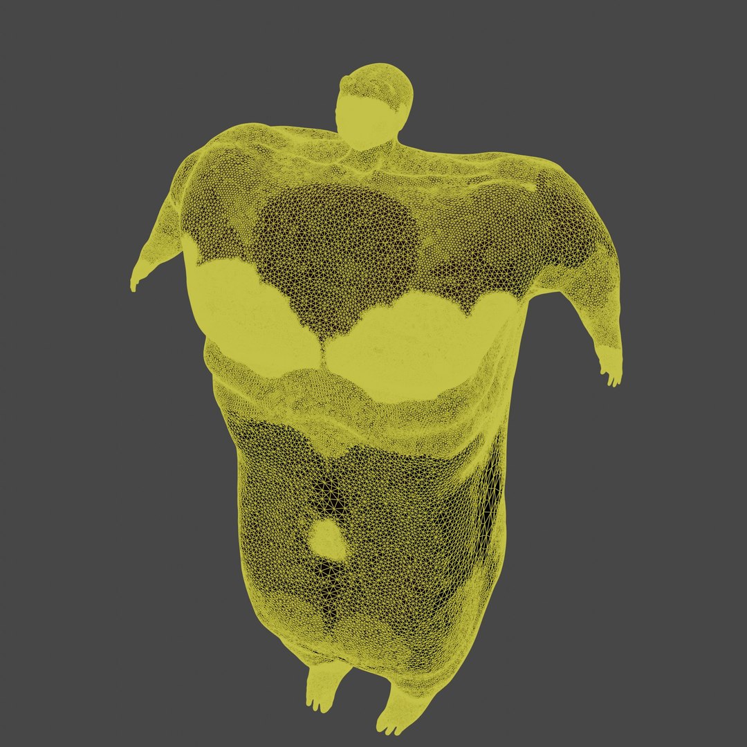 Monster With A Human Head 3D Model - TurboSquid 2210364