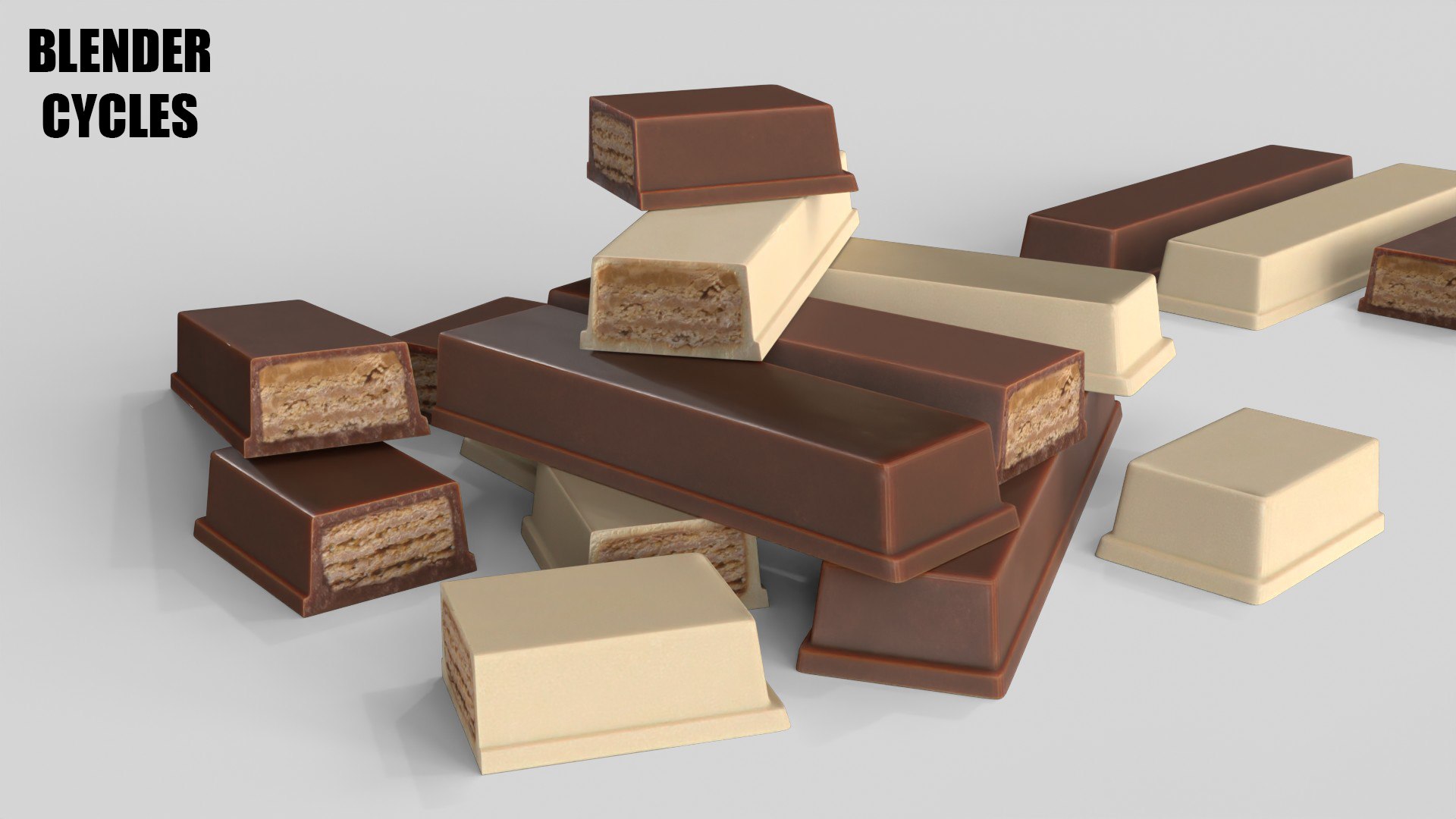 Chocolate Bar 3D - TurboSquid 2103384