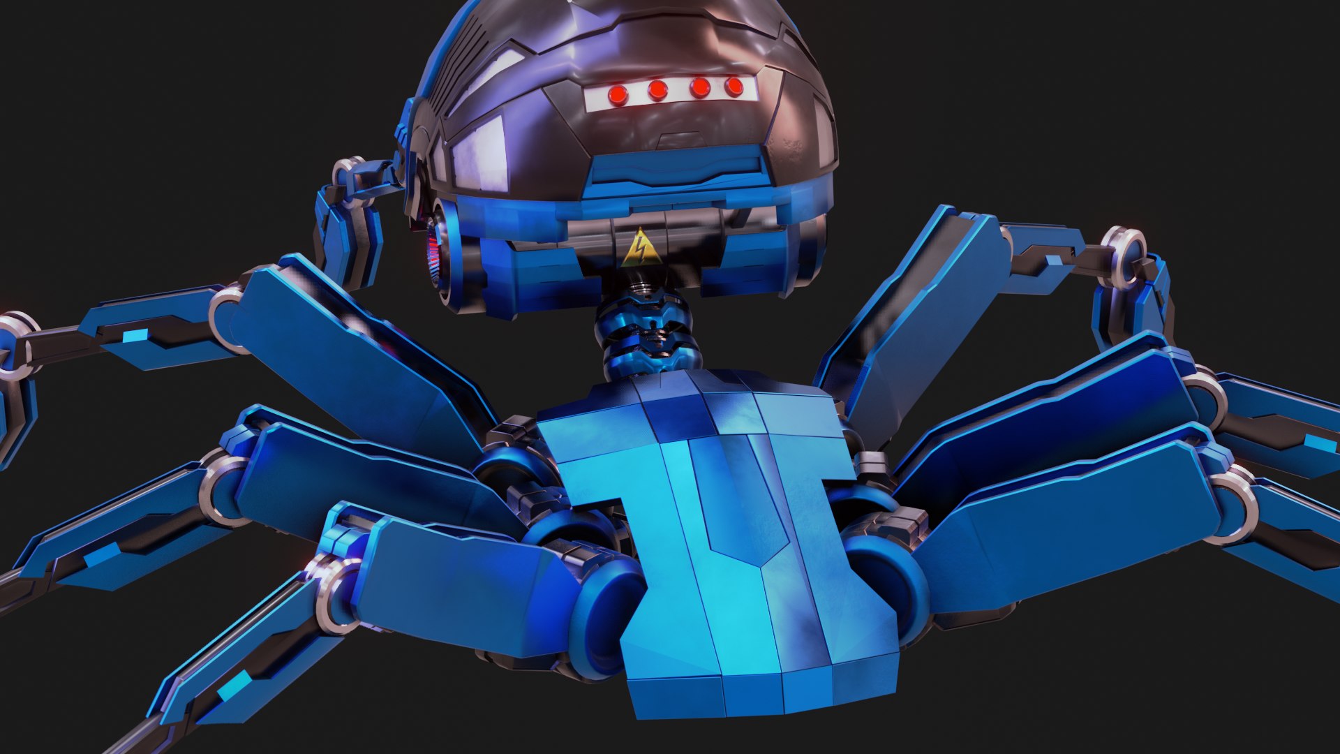 Robot Spider 3D Model - TurboSquid 1971591