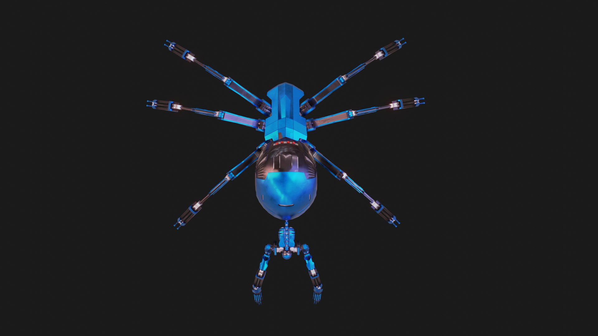 Robot Spider 3D Model - TurboSquid 1971591