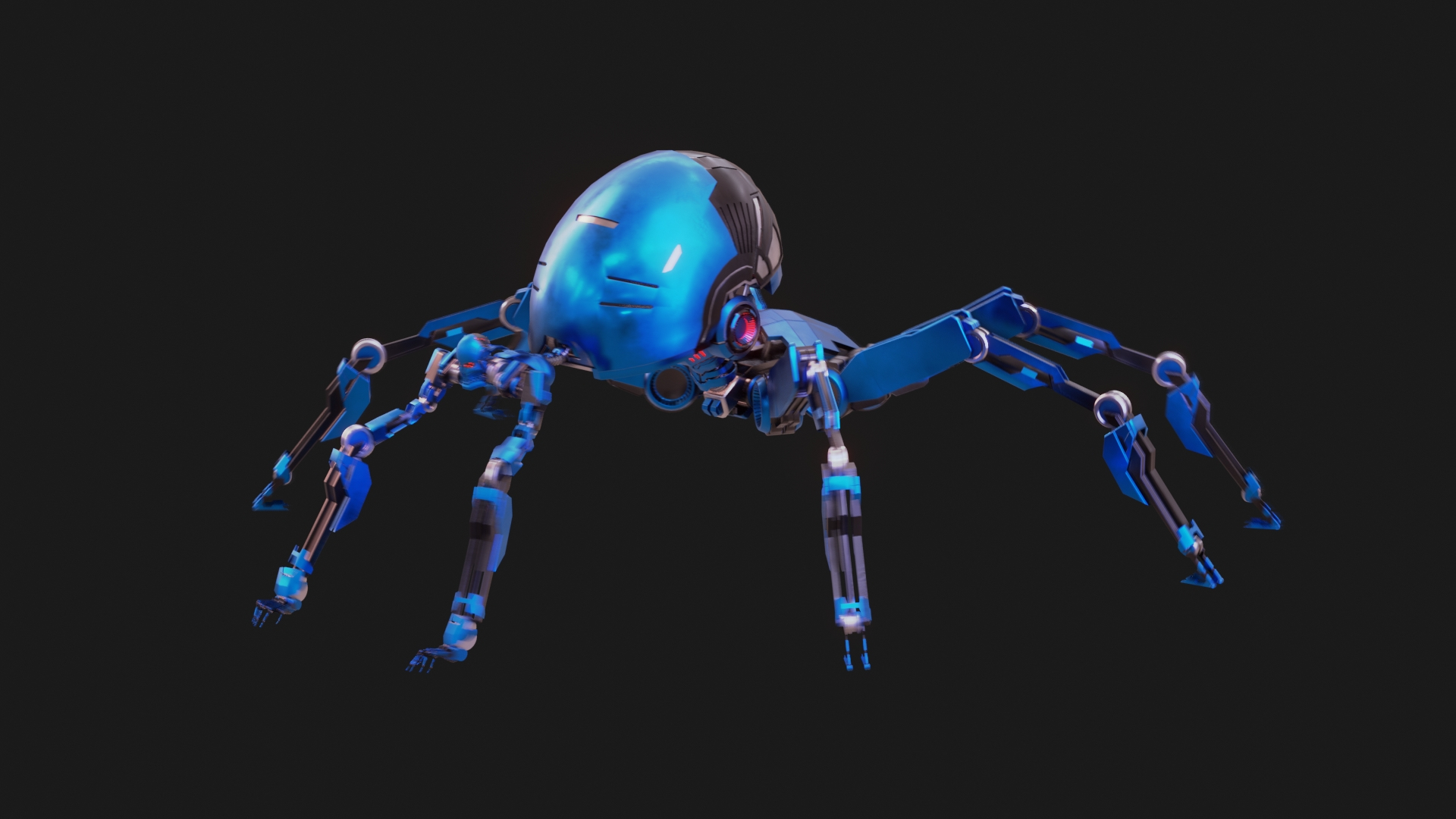 Robot Spider 3D Model - TurboSquid 1971591