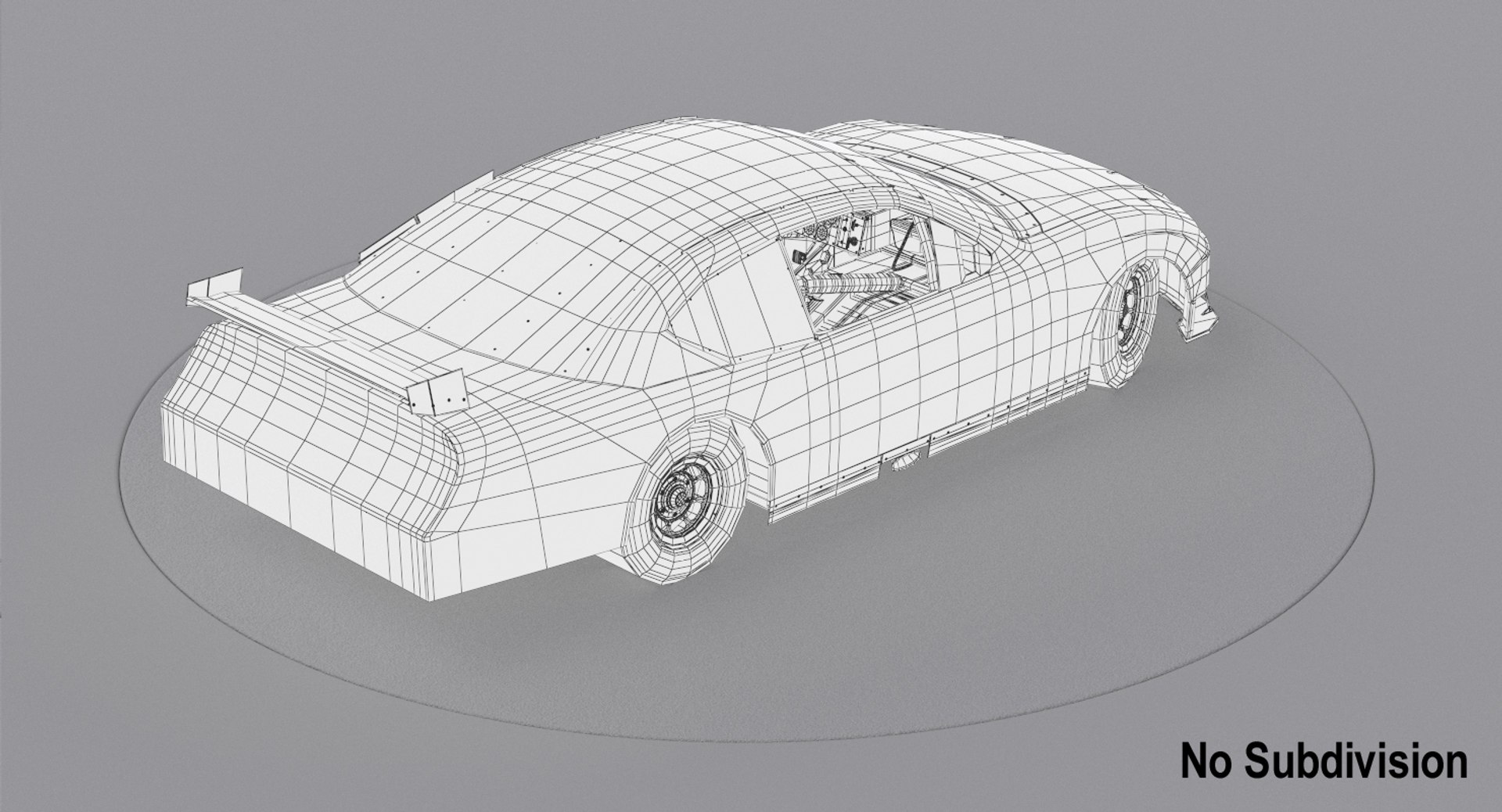 general nascar car 3d max