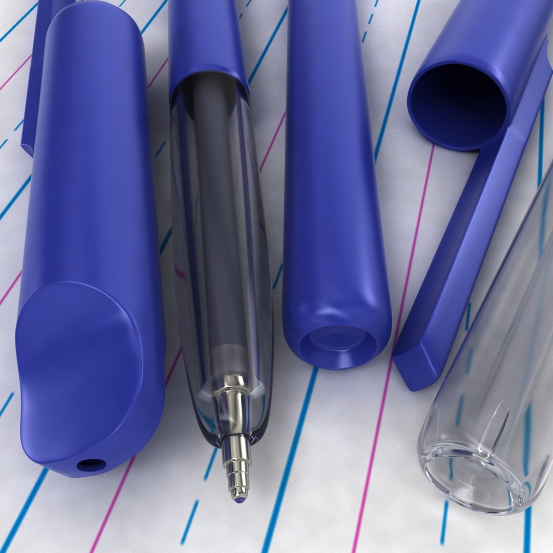 3d Model Of Reynolds Pen