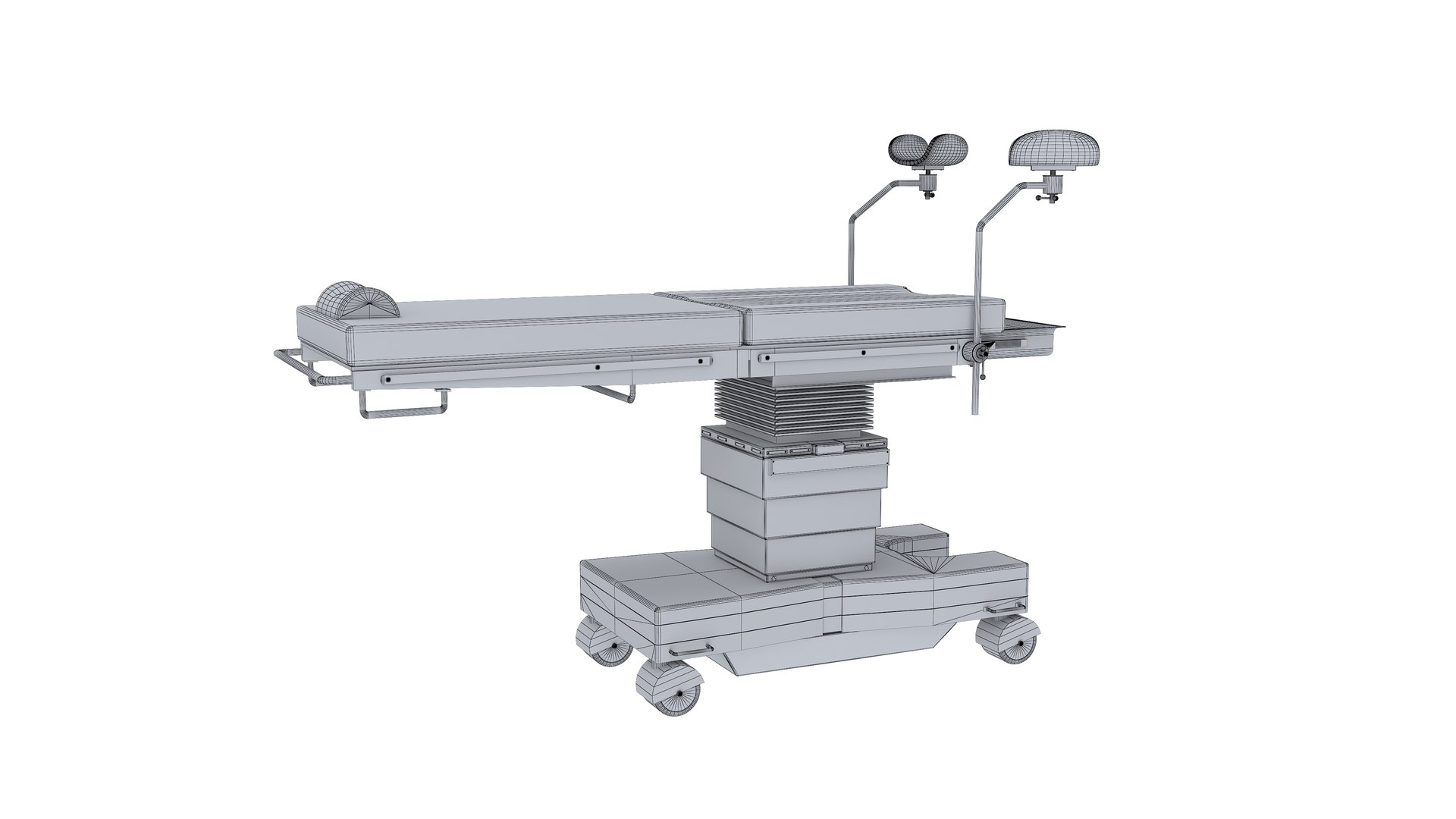 Gynecological Examination Table Model - TurboSquid 2269354