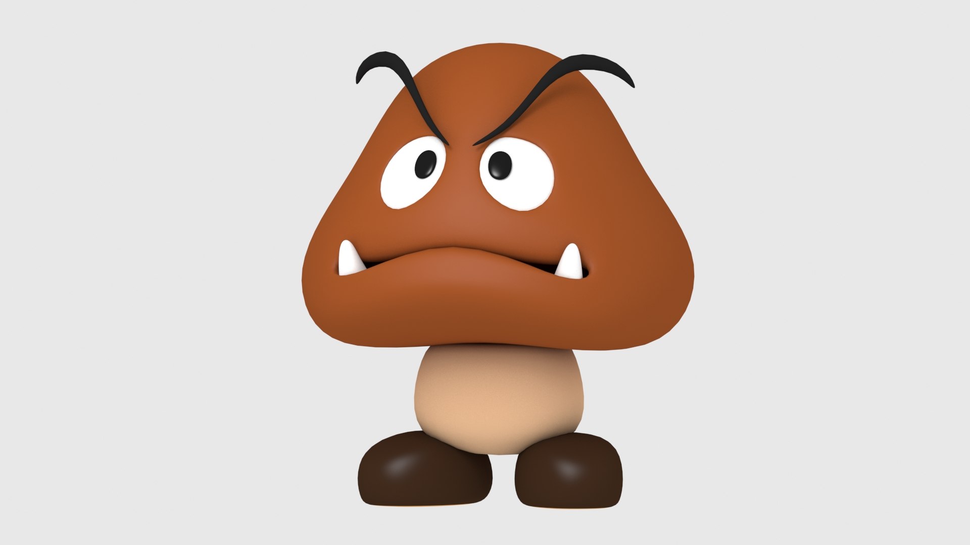 modelo 3d Goomba personaje de Super Mario - TurboSquid 1446629