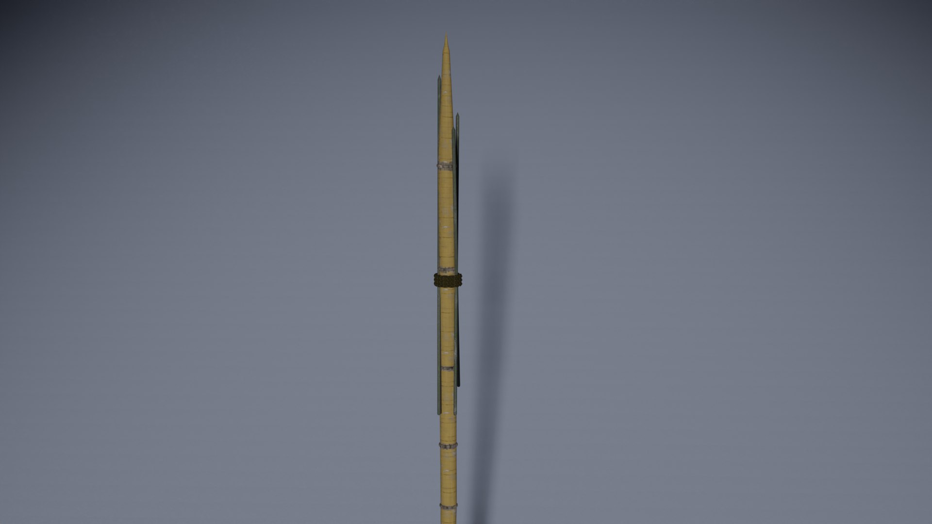 Bamboo Runcing - Wooden Spear Model - TurboSquid 1997150
