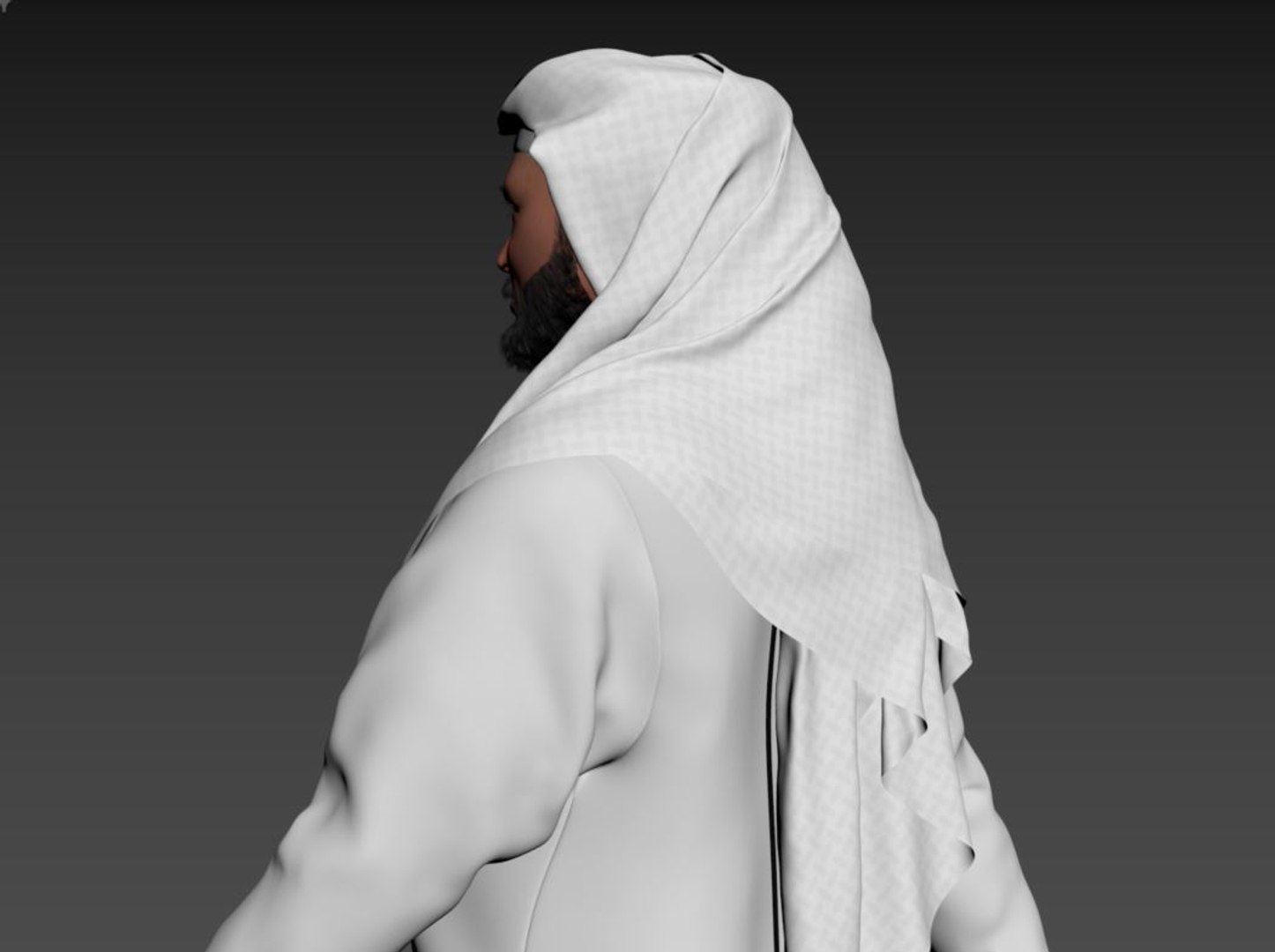 Arab Man 3D model - TurboSquid 2156063