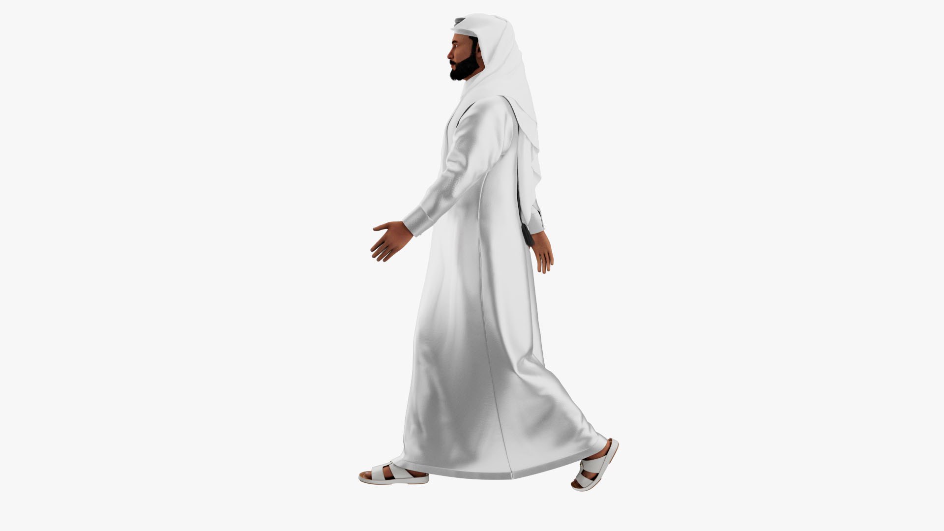 Arab Man 3D model - TurboSquid 2156063