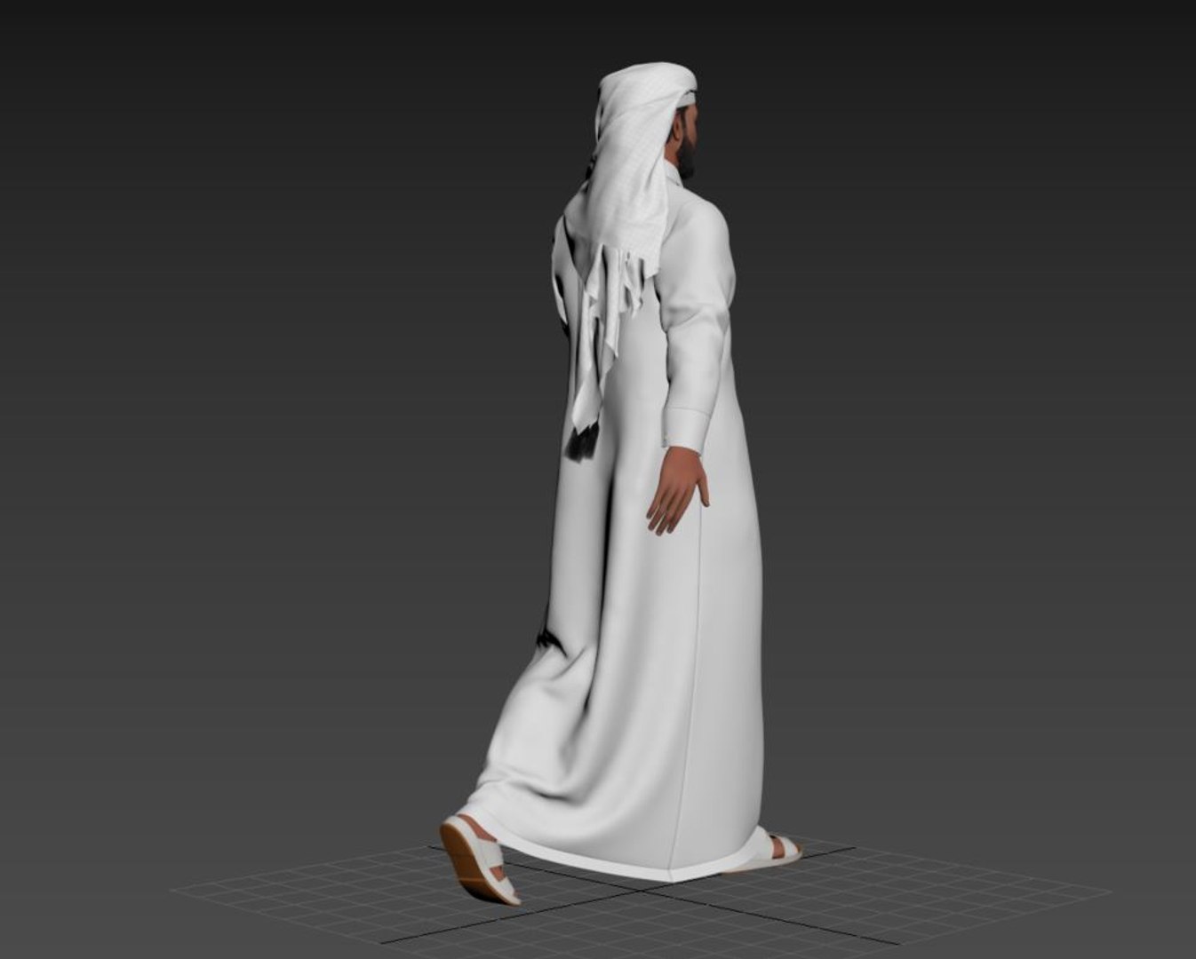 Arab Man 3D model - TurboSquid 2156063