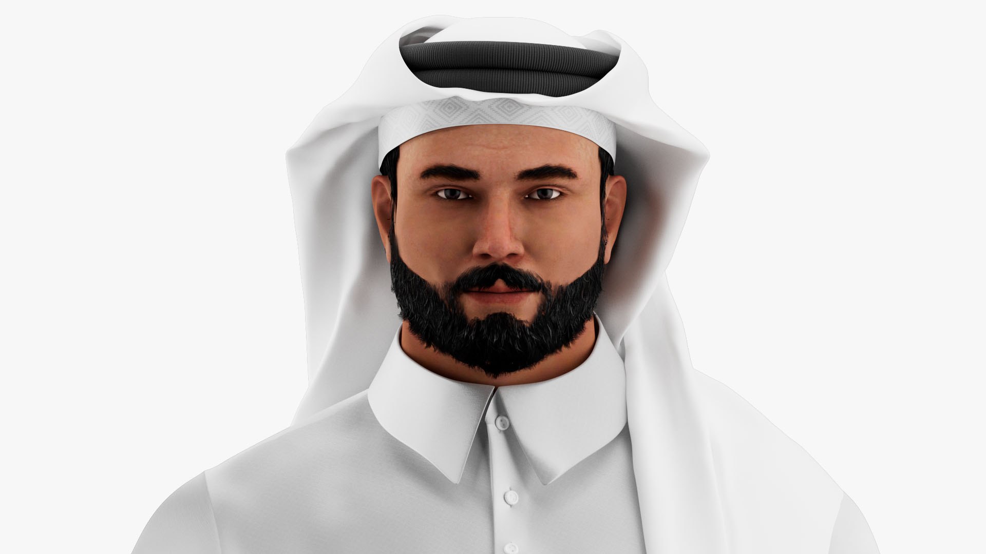 Arab Man Walking 3D Model - TurboSquid 2156063
