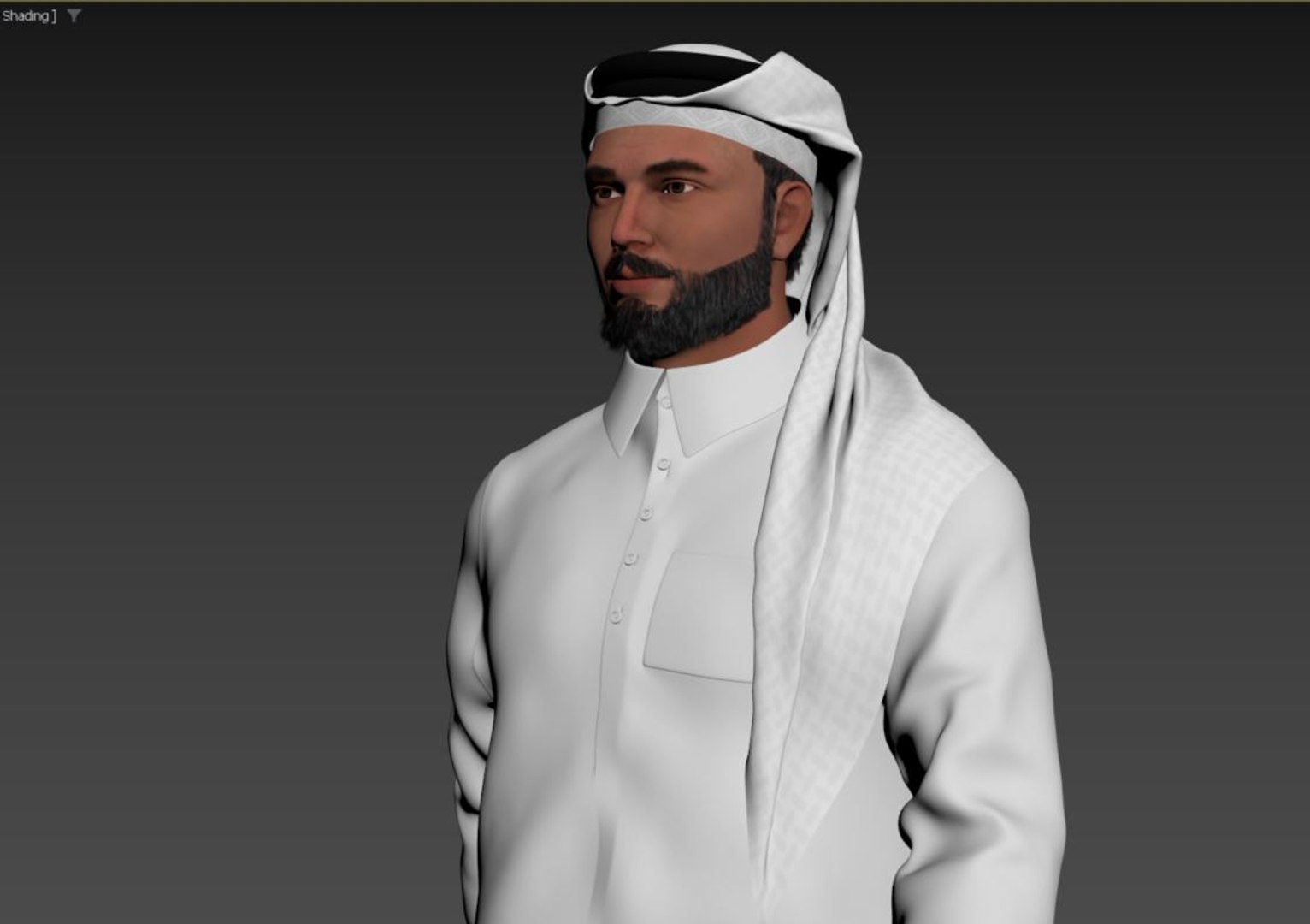 Arab Man 3D model - TurboSquid 2156063