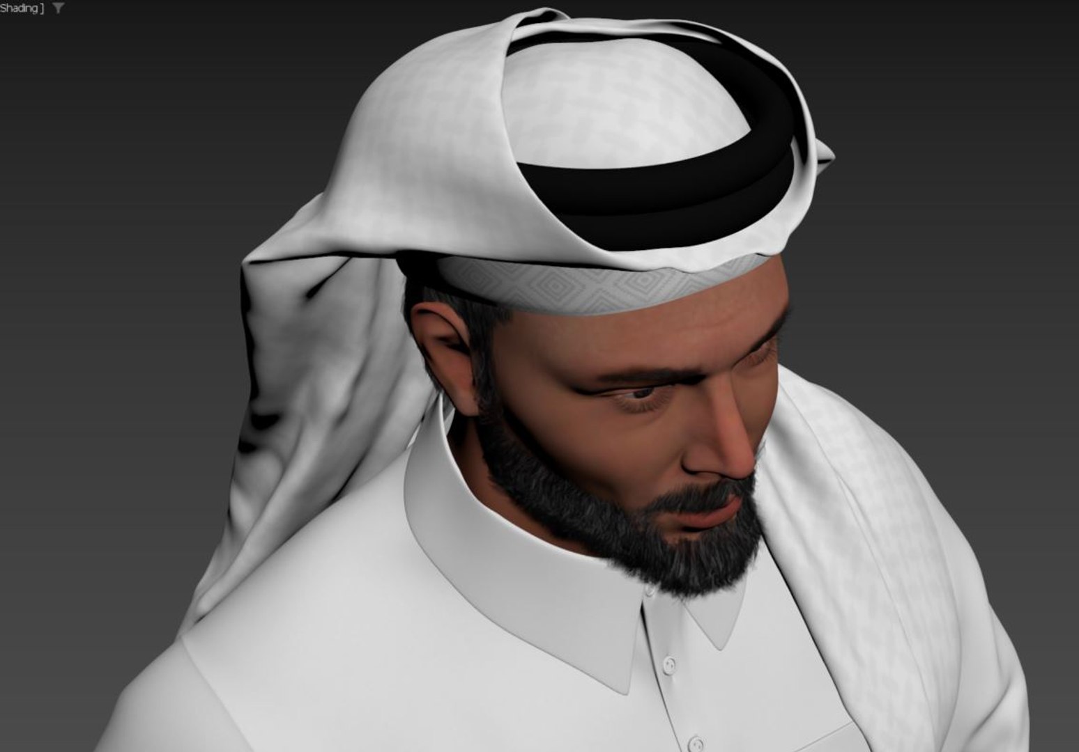 Arab Man 3D model - TurboSquid 2156063