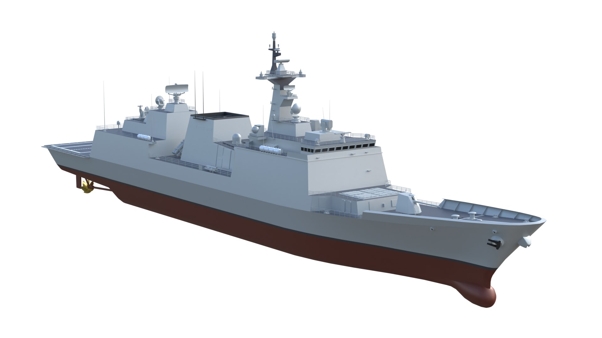 Yi Sun-sin-class Low-Poly 3D Model - TurboSquid 2044342