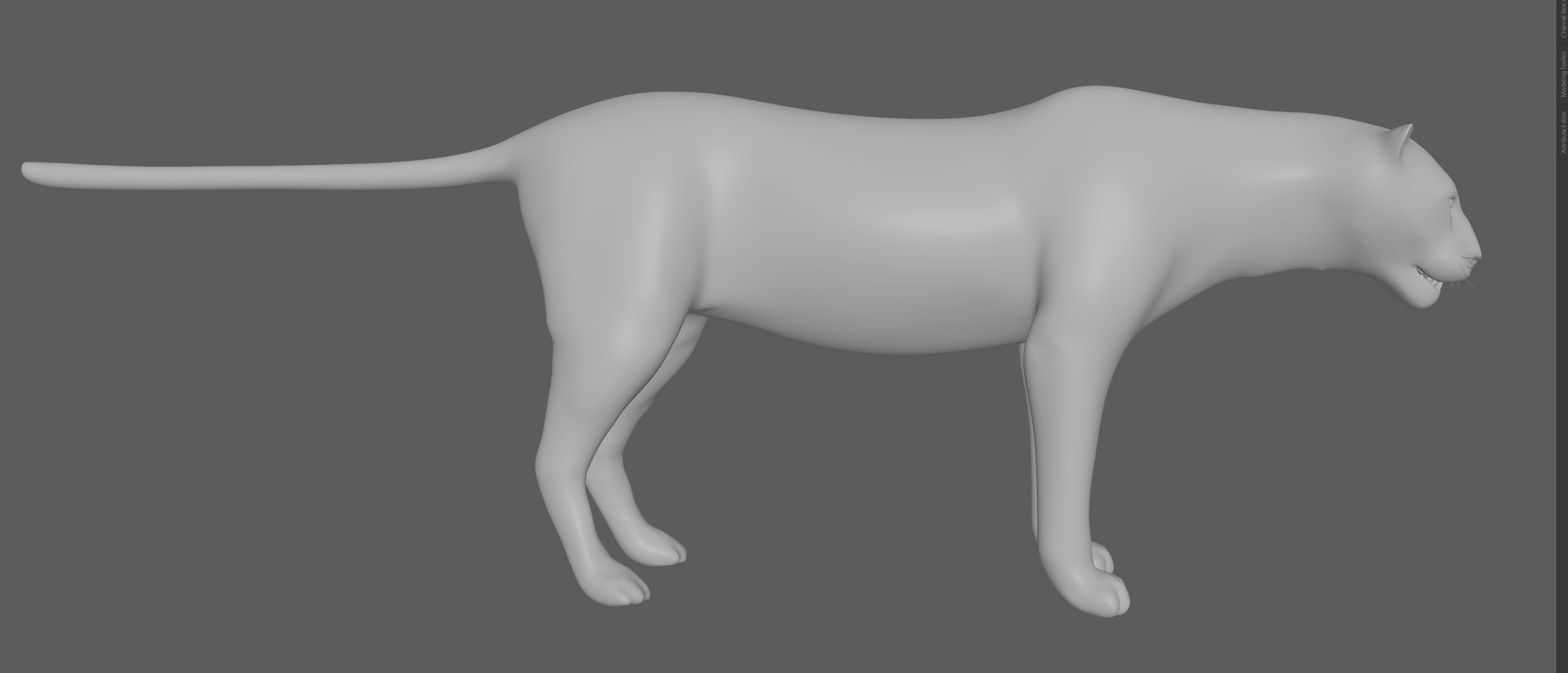 3D Leopard Model - TurboSquid 1832649