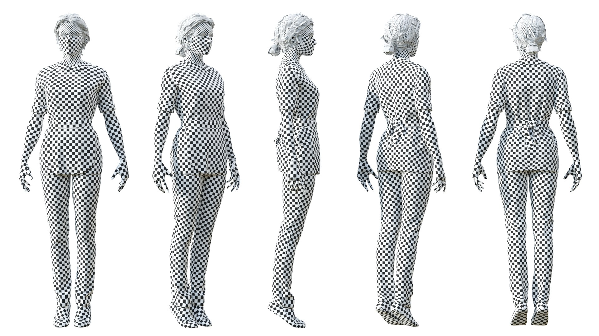 Housemaid Model - TurboSquid 2131185