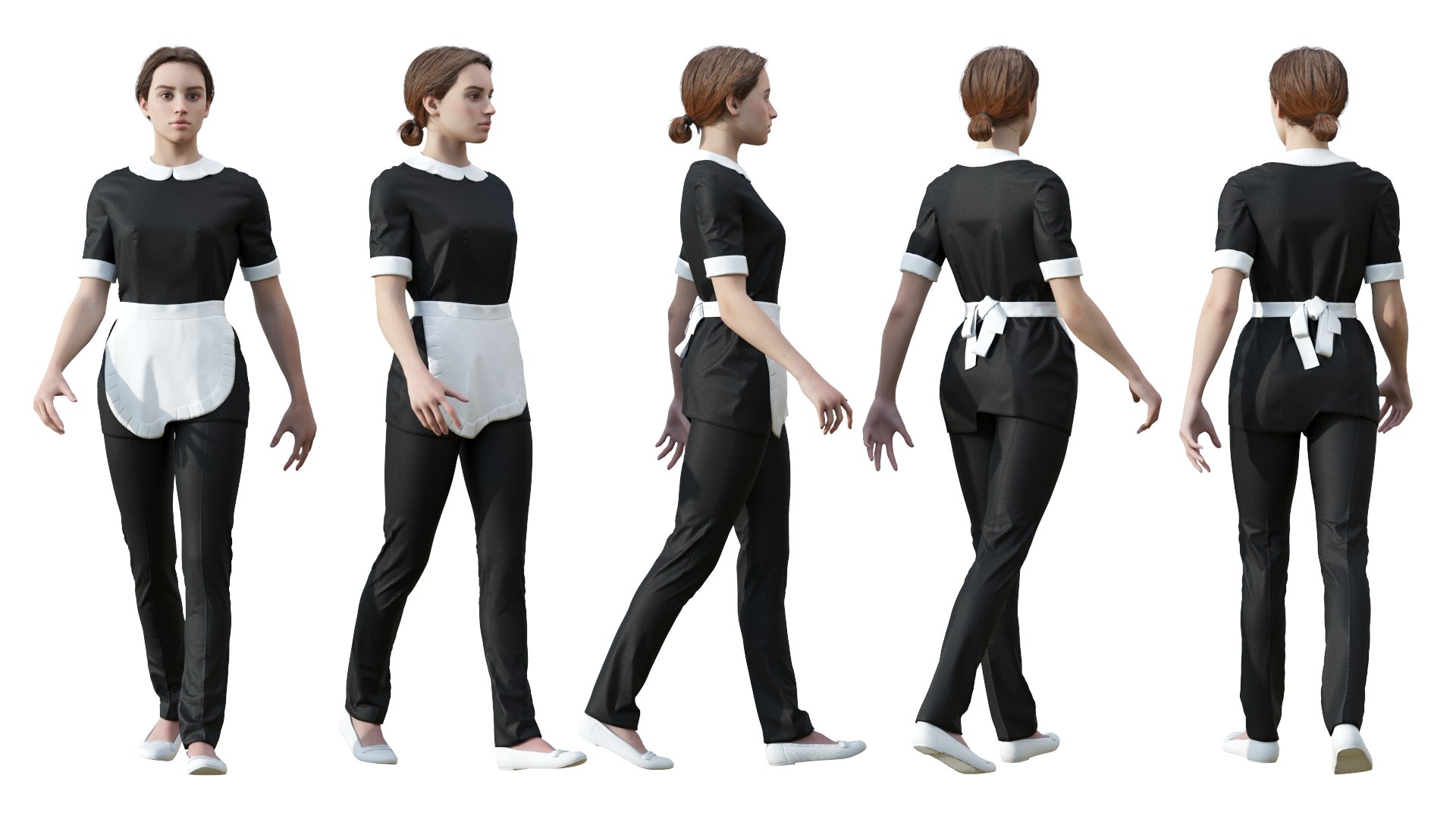 Housemaid Model - TurboSquid 2131185