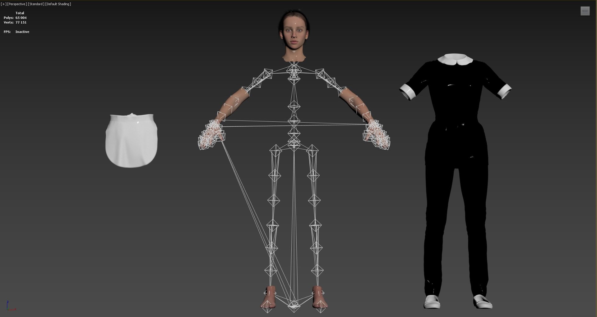 Housemaid Model - TurboSquid 2131185