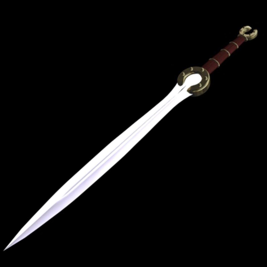 3d Celtic Sword