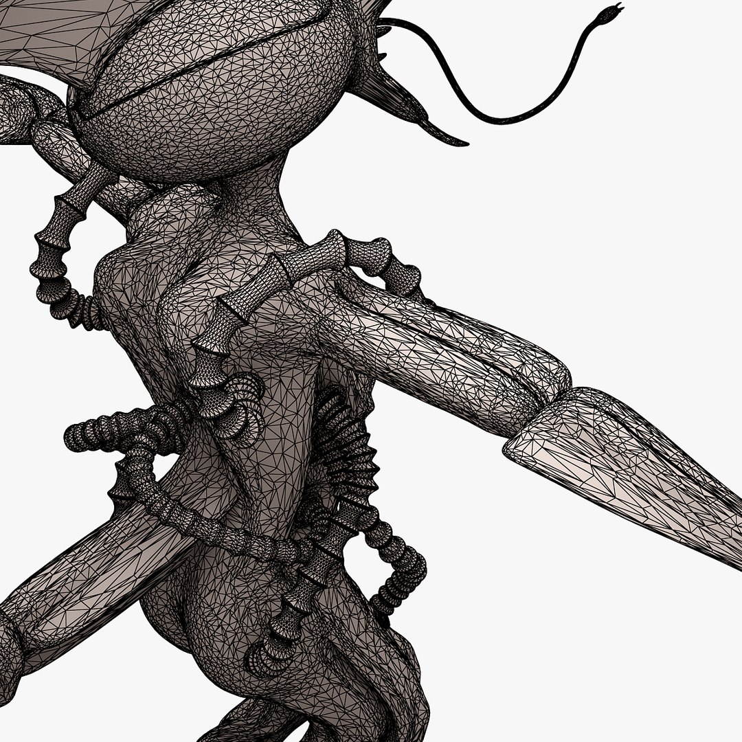 3d Model Alien Concept 2016