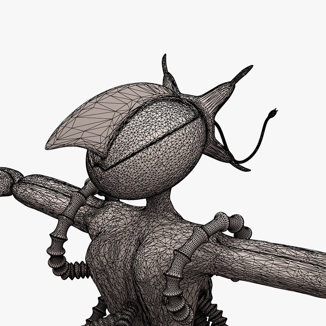 3d Model Alien Concept 2016