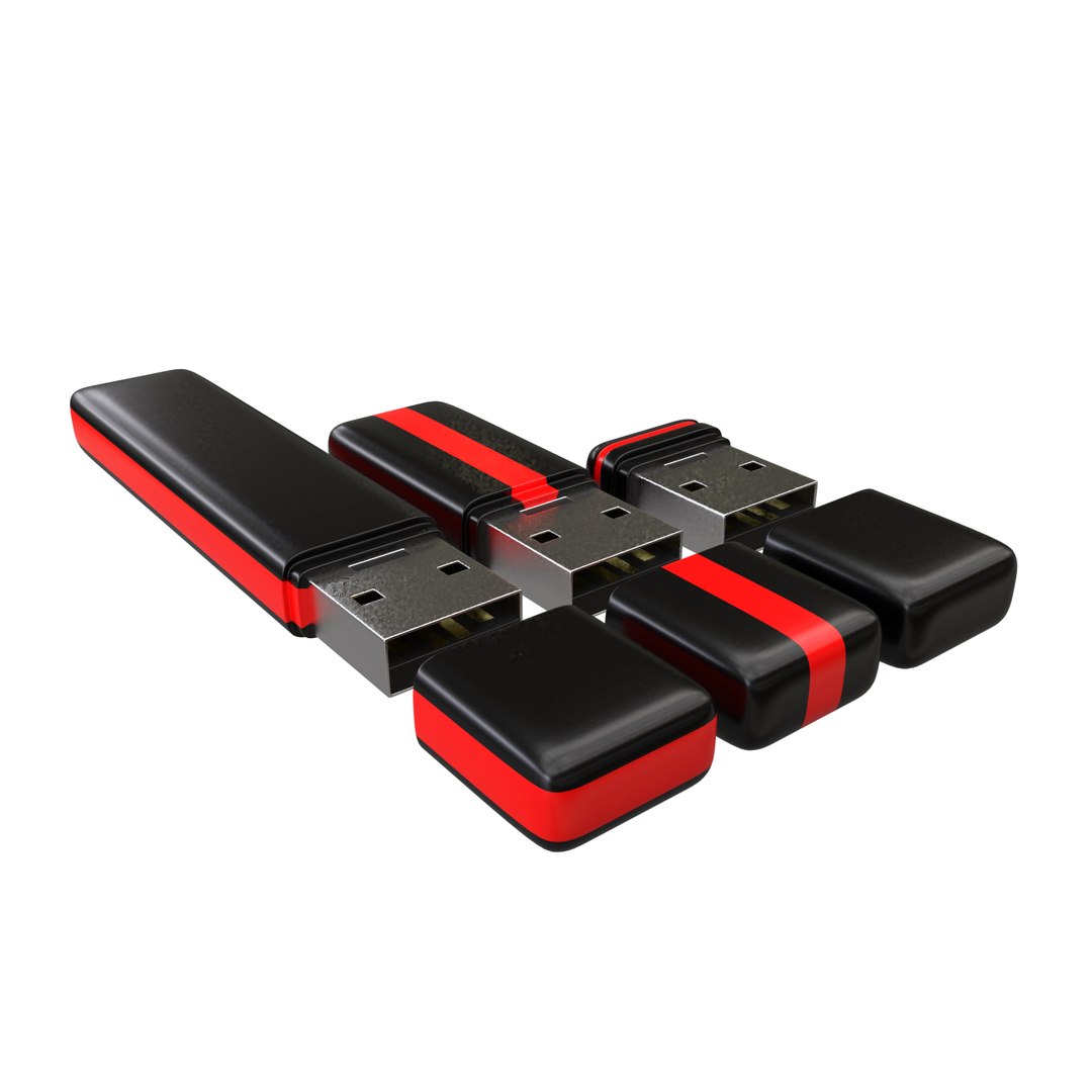 3D usb stick - TurboSquid 1400210
