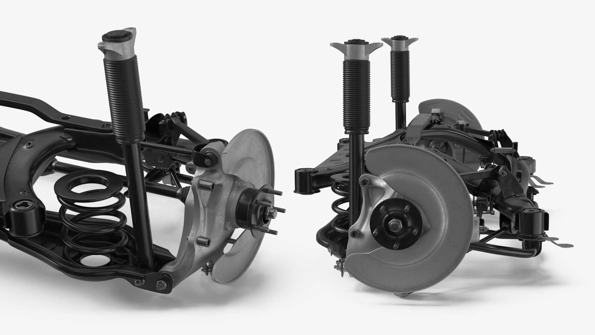 Front Suspension Steering Module 3D Model - TurboSquid 2434045