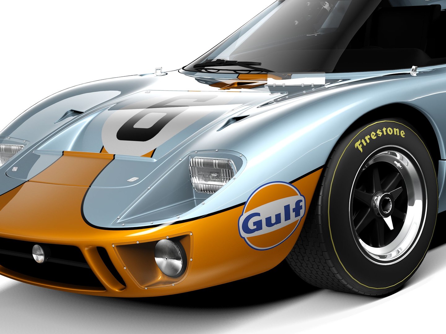 3D Model Ford GT40 1963 - TurboSquid 2224151