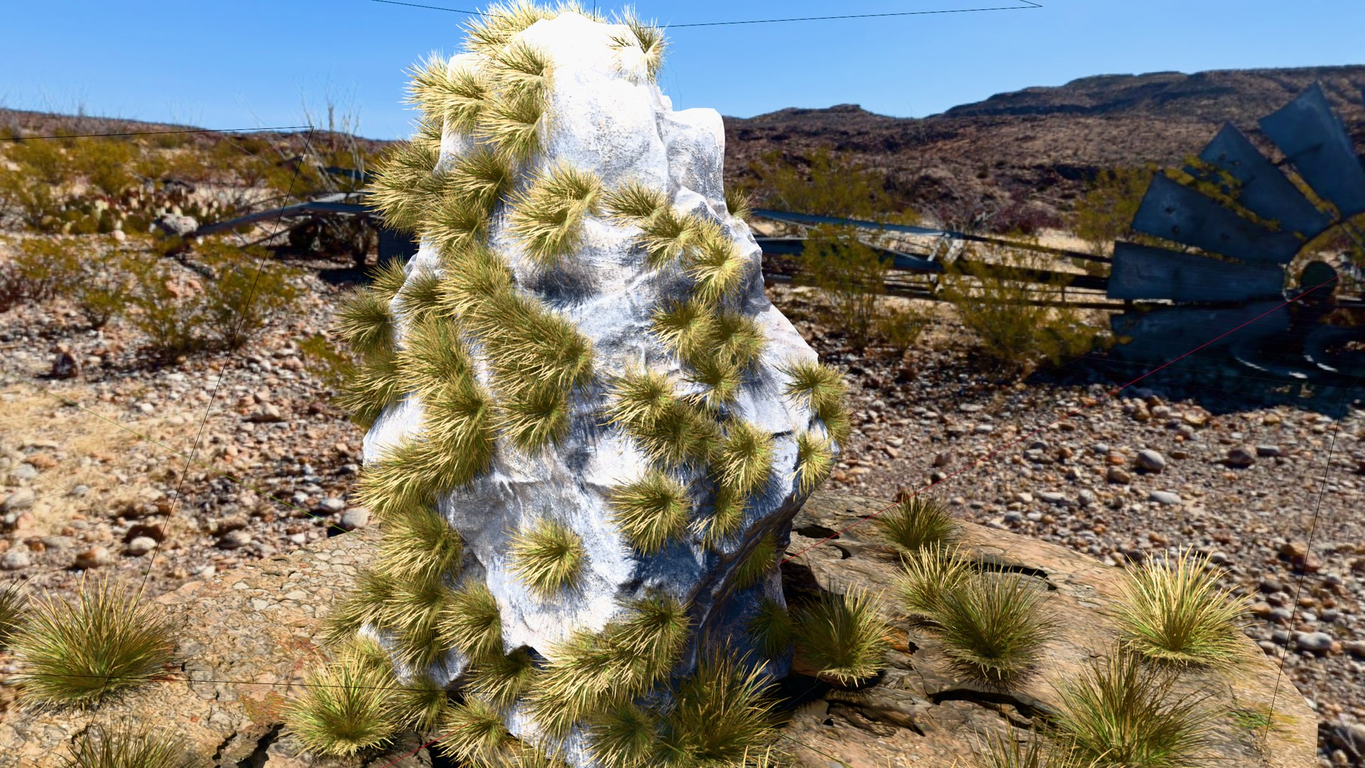 3D Nature Rock Vegetation Pack - TurboSquid 2408664