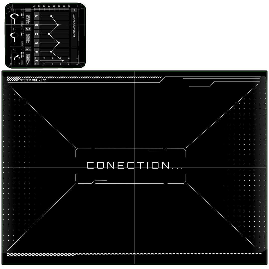 3D Sci-fi Tablet Device PBR - TurboSquid 1819808