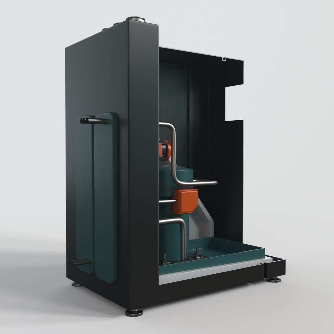 3D Heat Pump - TurboSquid 1558749