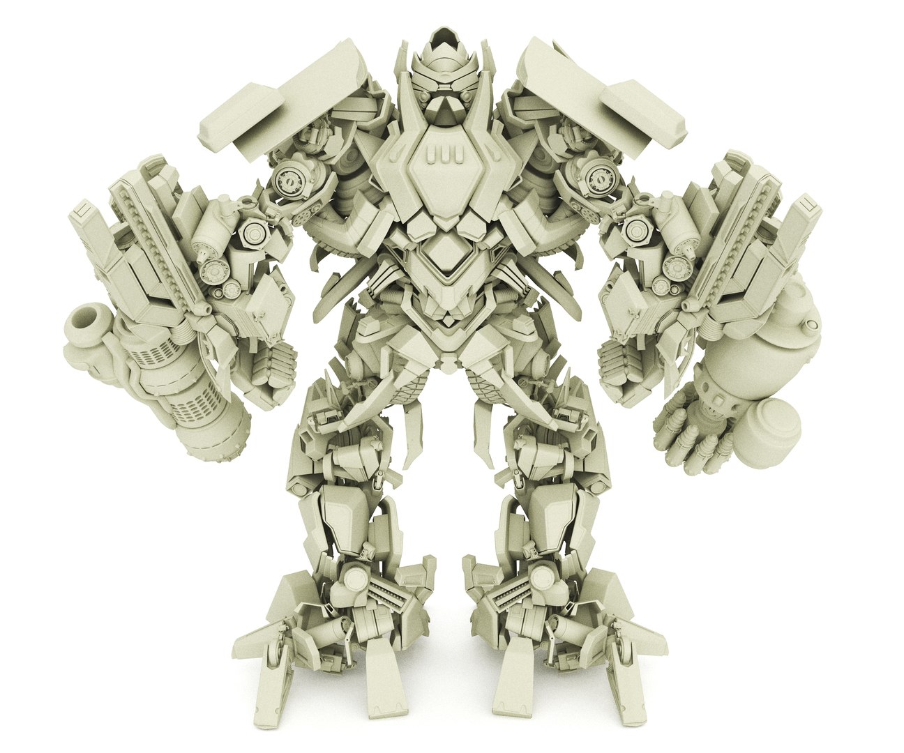 3D Robot Ironhide 3D Model - TurboSquid 2136972
